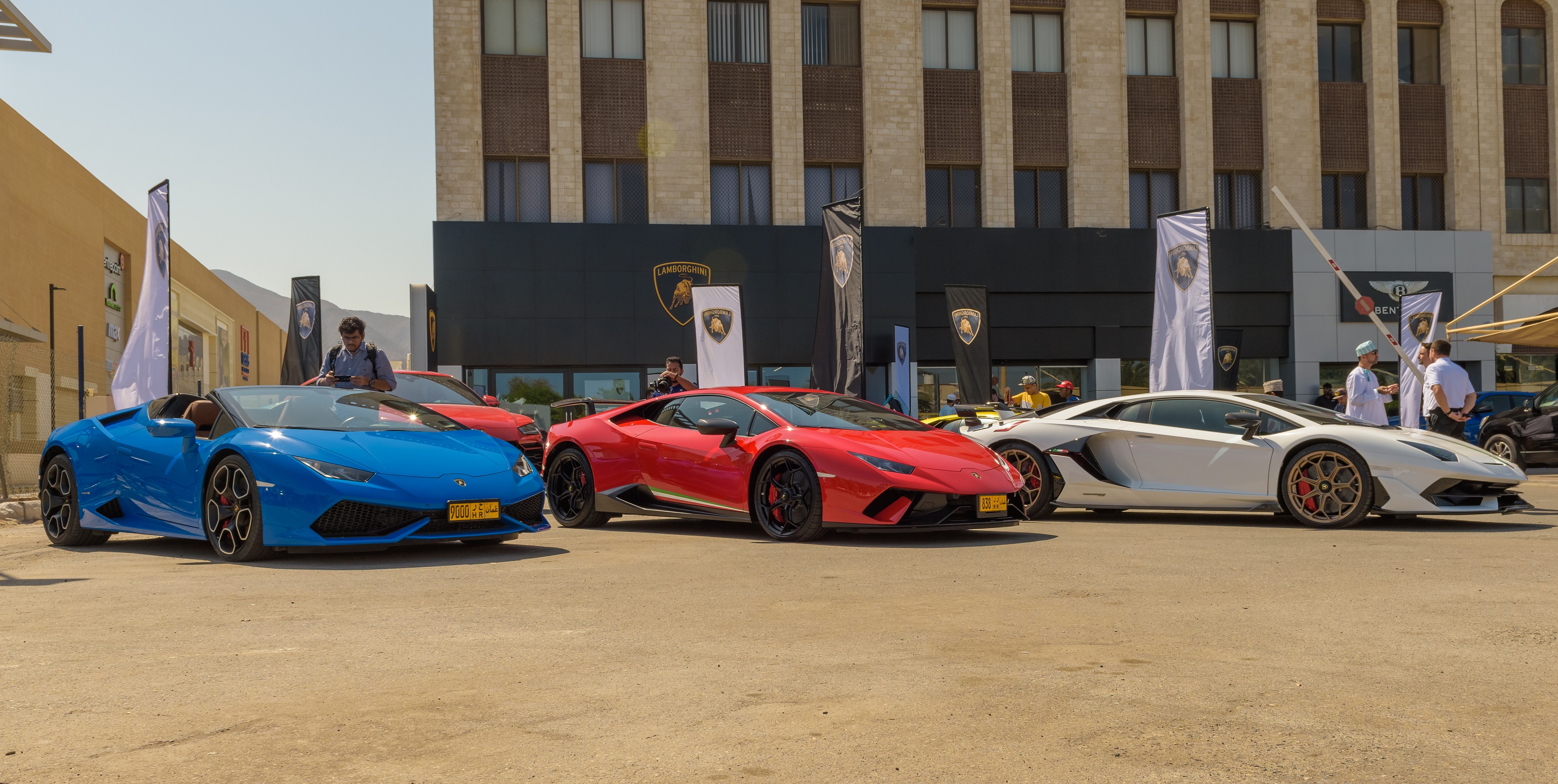 Lamborghini Muscat organises Bull Run drive - The Arabian Stories News