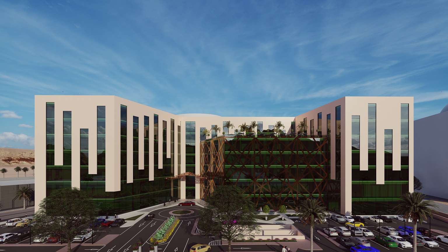 Foundation stones laid for sixth building in KOM and facility building ...