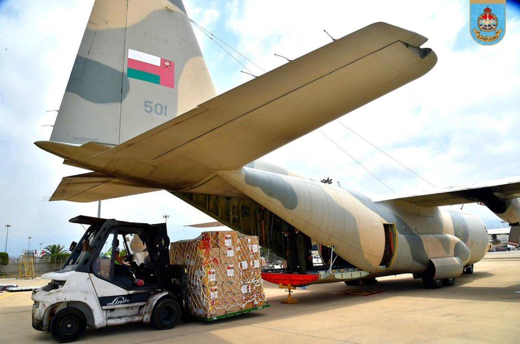Beirut explosion: First relief flight from Oman arrives in Lebanon ...