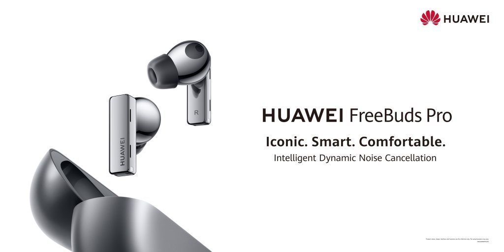 HUAWEI FreeBuds Pro boasts an iconic new design and dynamic active ...