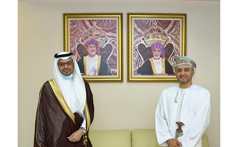 Oman Olympic Committee Chairman Sayyid Khalid meets ambassador of Saudi ...