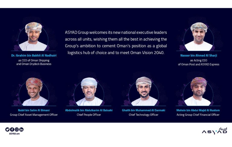 ASYAD Group announces new executive leaders across all units - The ...