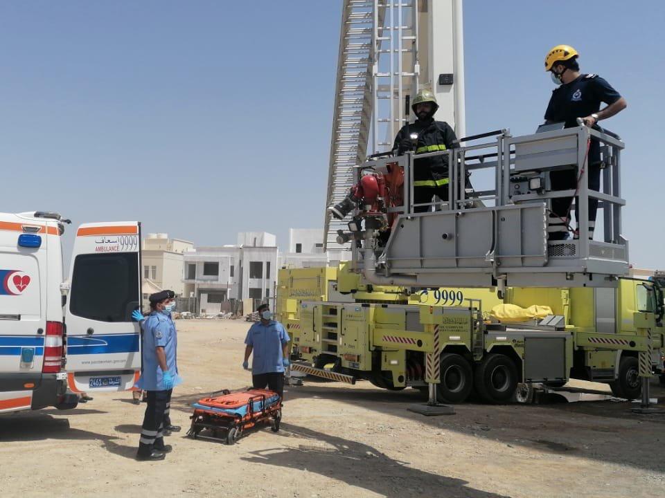 Apartment fire in Muscat leaves one dead, another injured - The Arabian ...