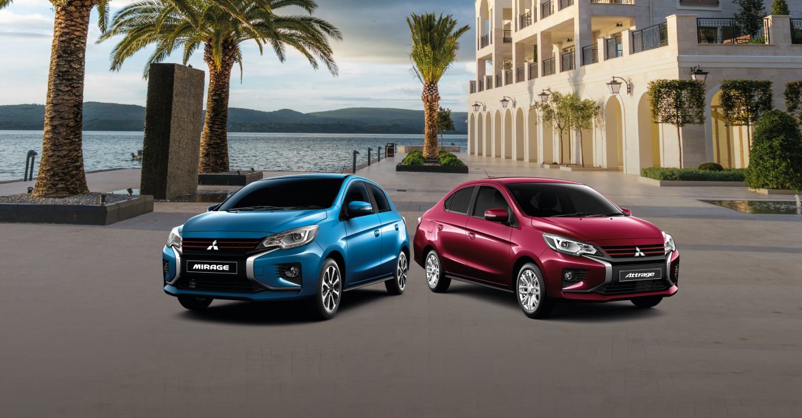 Affordable EMIs on redesigned 2021 Mitsubishi Mirage & Attrage - The ...