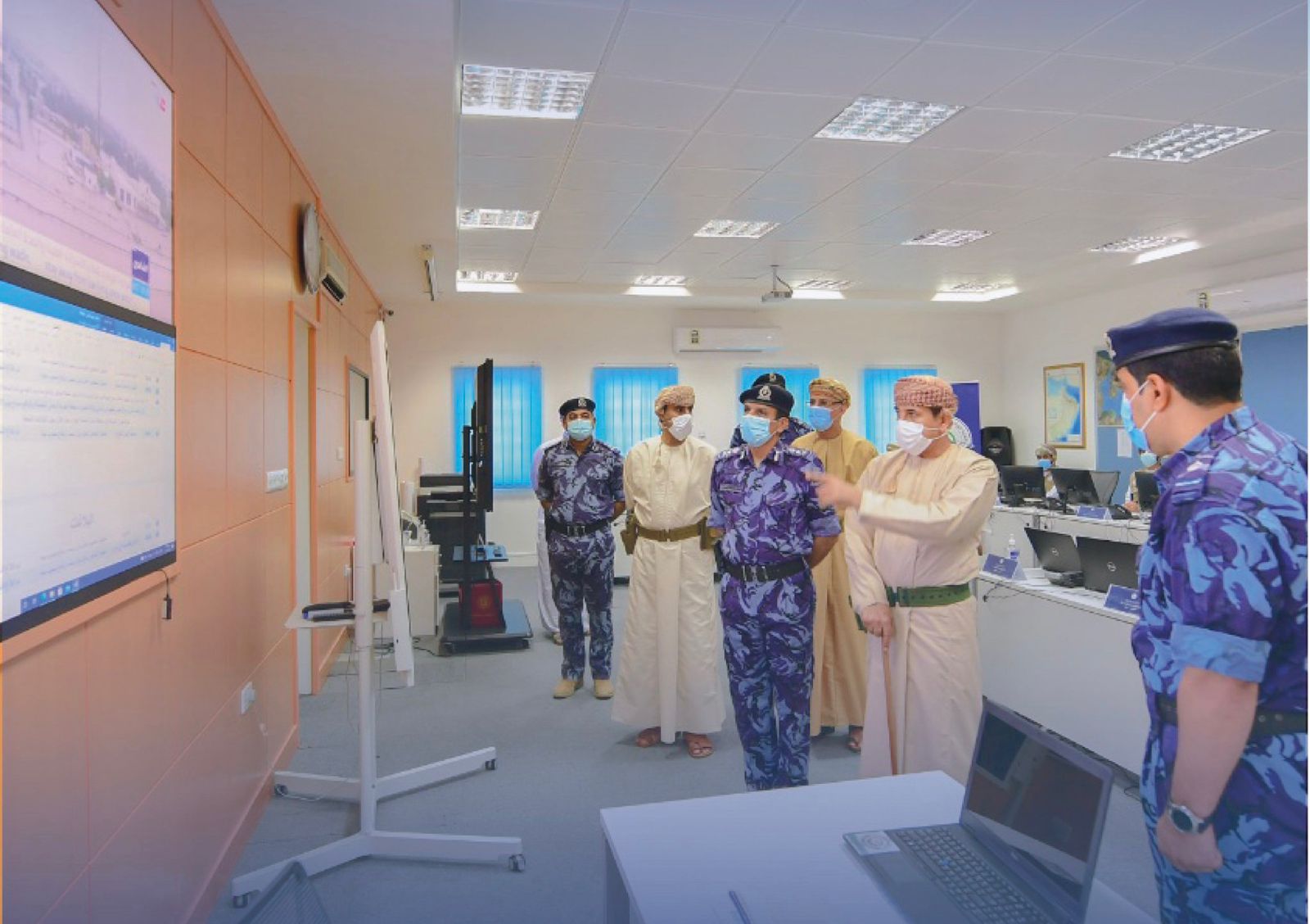 Cyclone Shaheen: Minister of Royal Office visits NCEM headquarters ...