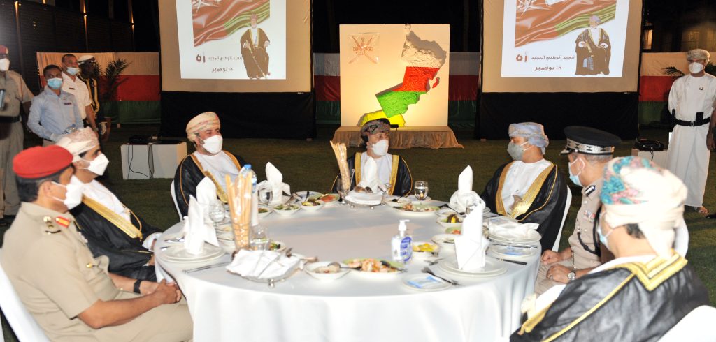 Dhofar Governor hosts reception on 51st National Day - The Arabian ...