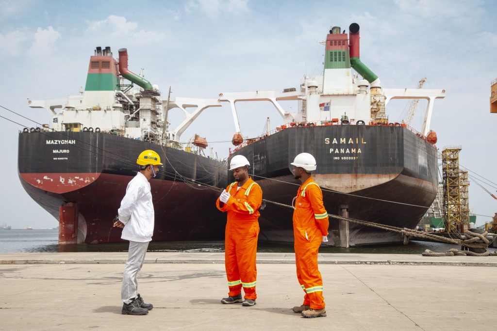 Khimji's Sparkle celebrate the first Omani Tug Masters at Asyad Drydock in Duqm - The Arabian ...