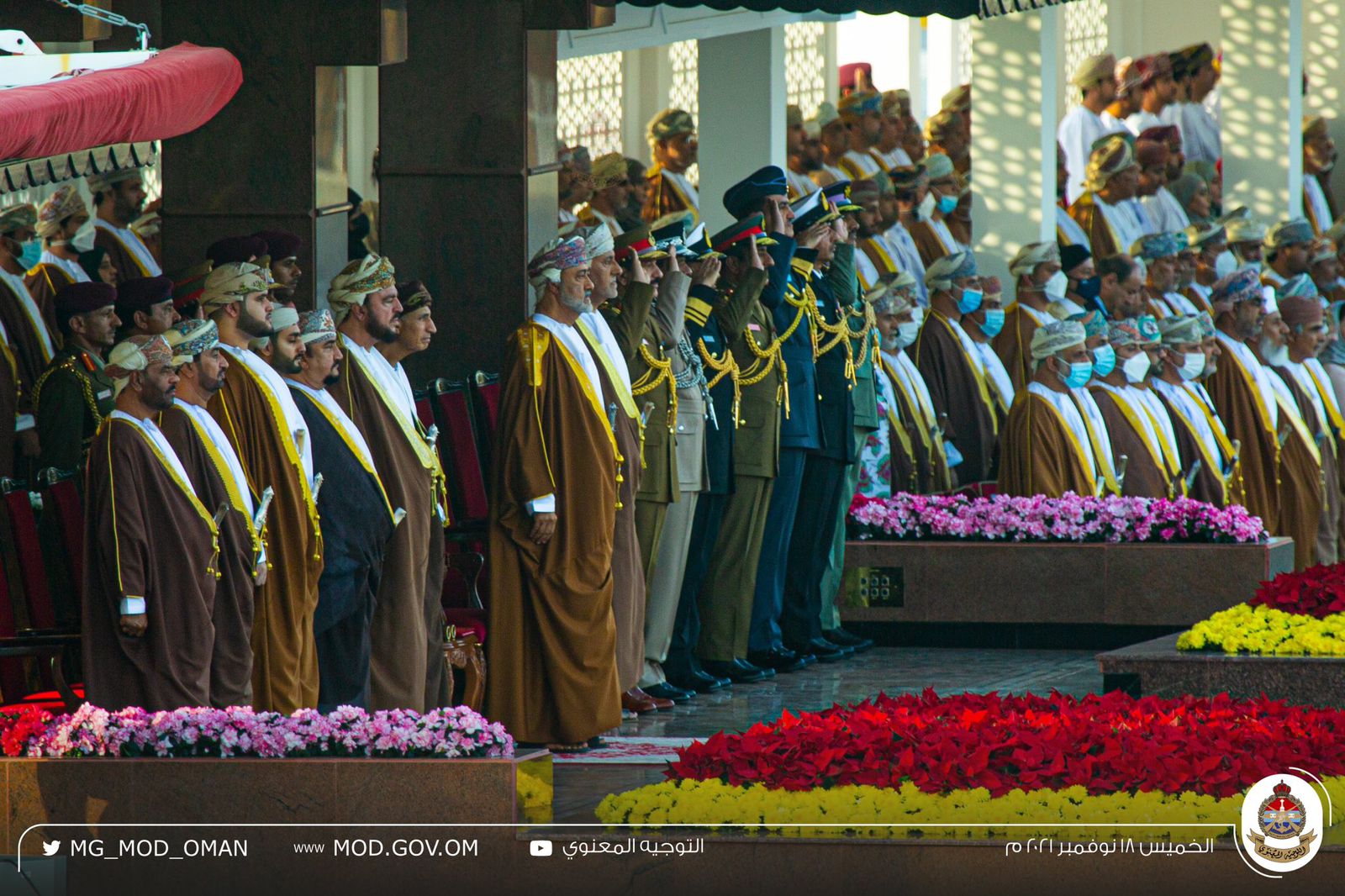 National Day: His Majesty presides over military parade - The Arabian ...