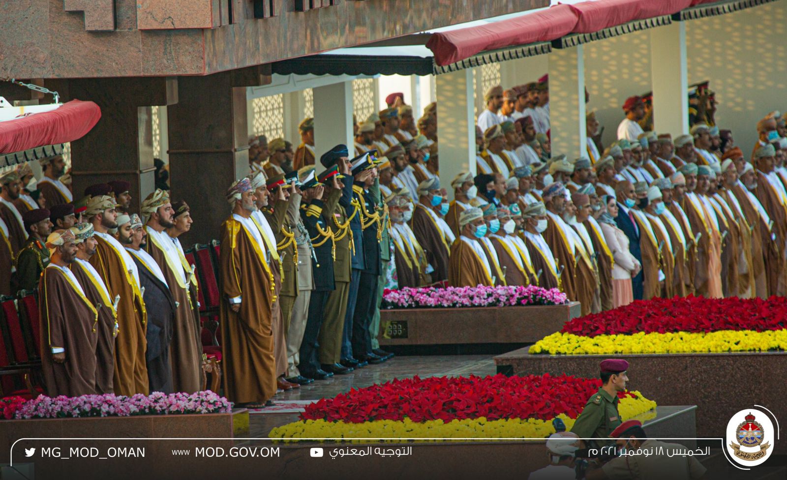 In Pictures: His Majesty presides over National Day military parade ...