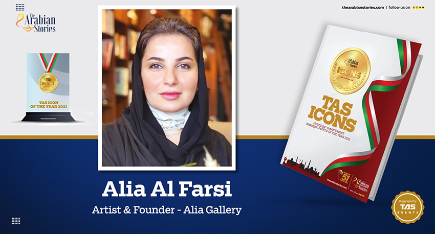 TAS ICON 2021 : Alia Al Farsi - The Arabian Stories News