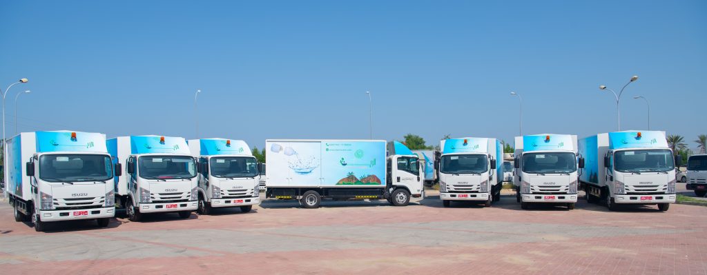 Isuzu trucks are trucking solutions of choice for new Omani mineral ...