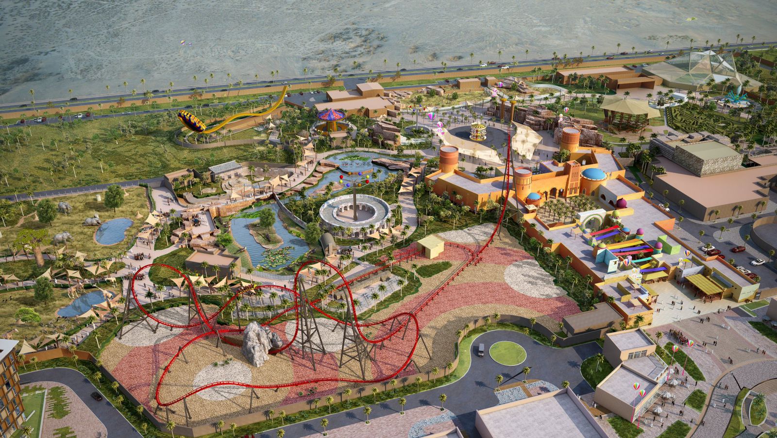 Oman tourism: Hayy Al Sharq theme park project to complete in 2024 ...
