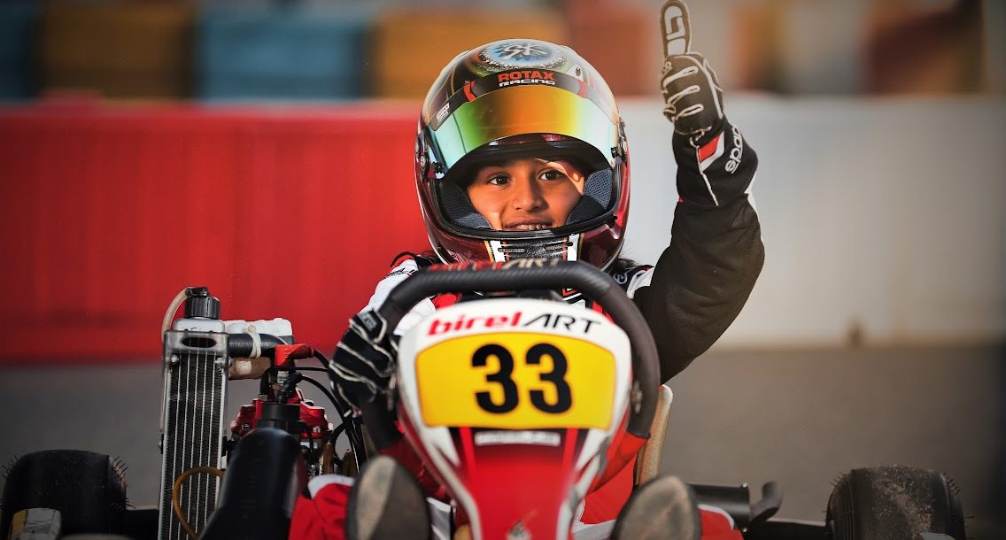 Oman go-karting racer Shonal finishes overall third - The Arabian ...