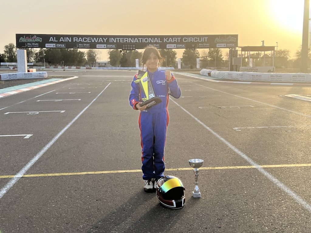Oman go-karting racer Shonal finishes overall third - The Arabian ...