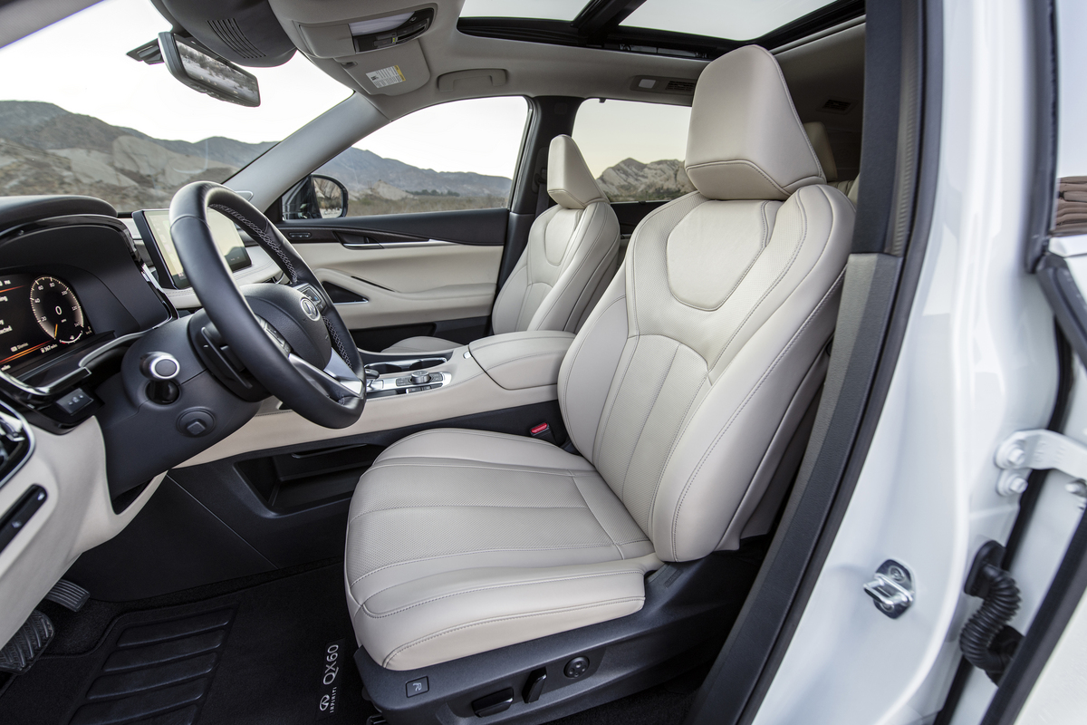 Three-row SUV all new INFINITI QX60 offers confident and responsive ...