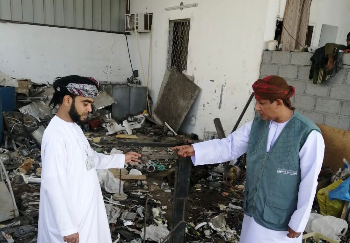 Scrap shop shut down due to violations - The Arabian Stories News