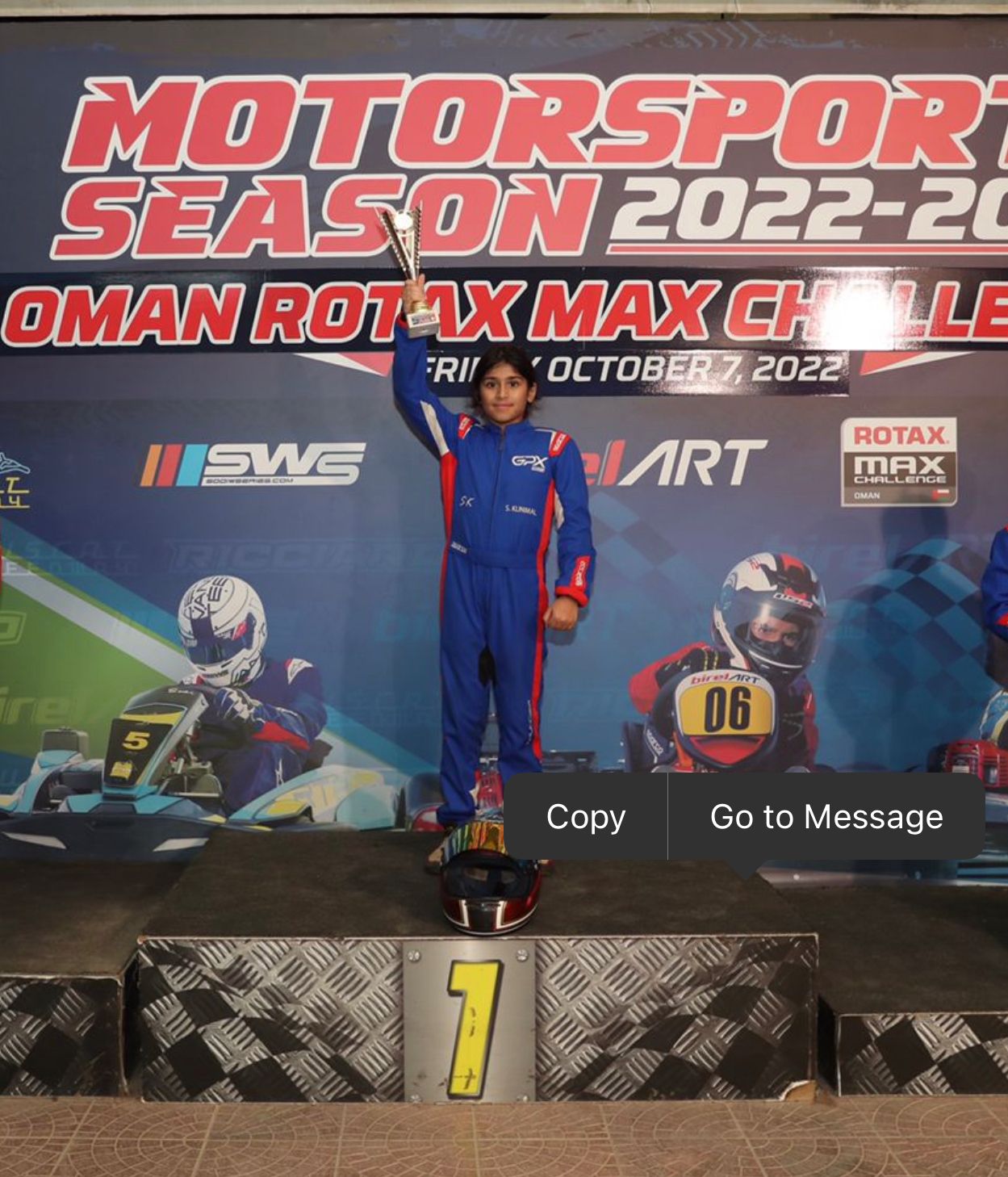 Shonal claims top honours in the first round of Oman RMC series - The ...