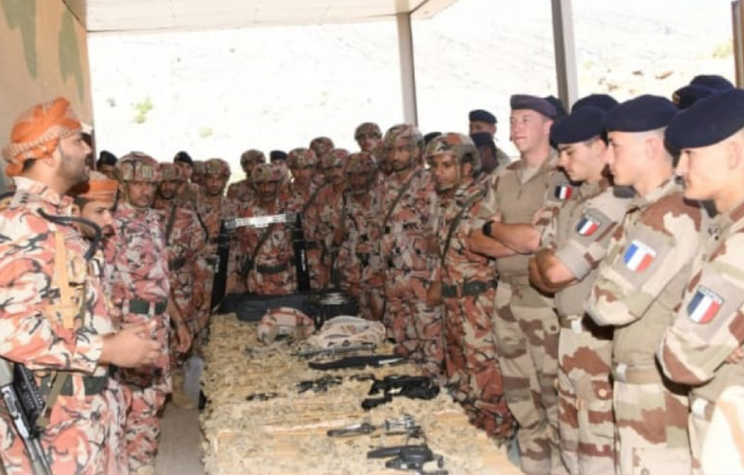 Joint French-Omani military exercise at Al Jabal Al Akhdar - The ...