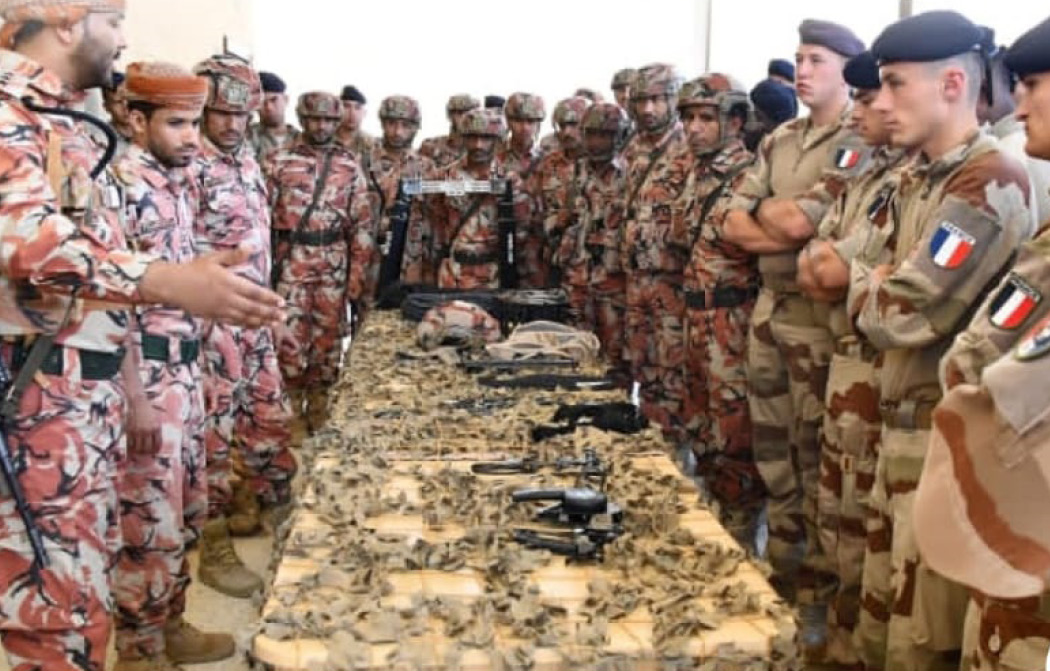 Joint French-Omani military exercise at Al Jabal Al Akhdar - The ...