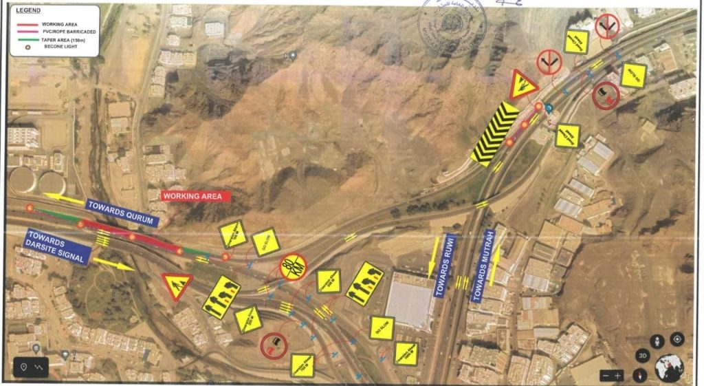 Muscat Municipality announces partial closure of Darsait flyover - The ...