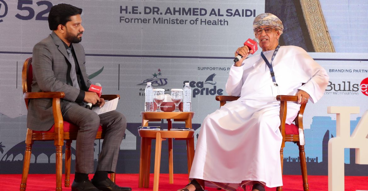 Former Health Minister Dr. Ahmed Al Saidi shares his dream at TAS ...