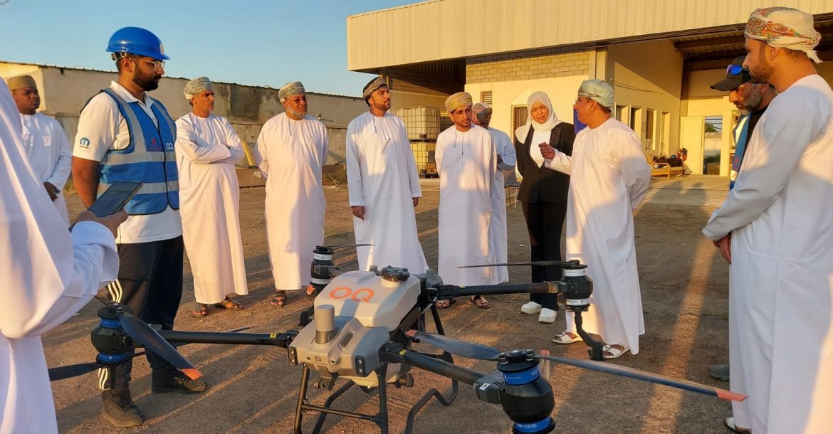 Ministry uses drones to spray pesticides in Oman - The Arabian Stories News