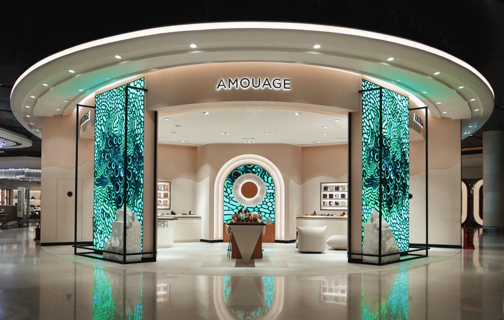 Amouage unveils a new sensorial space at Muscat International Airport ...
