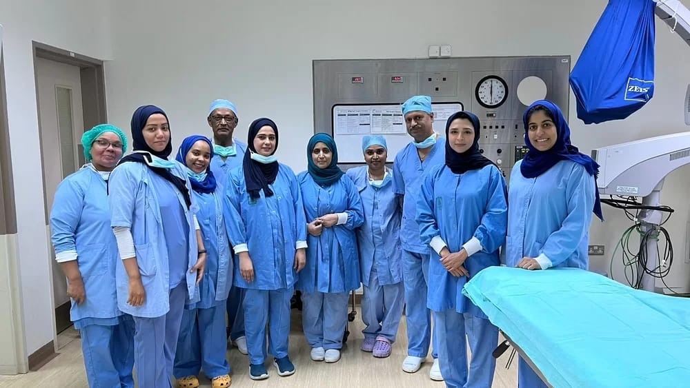 Medical team performs first-of-its-kind throat surgery in Oman - The ...