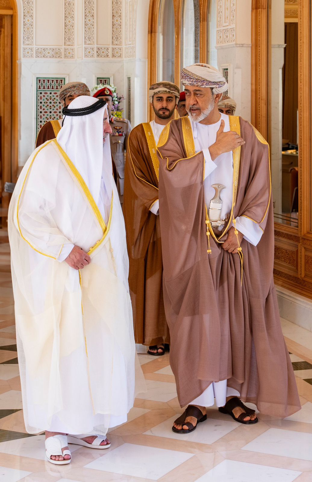 In Pictures: His Majesty receives Sharjah Ruler - The Arabian Stories News