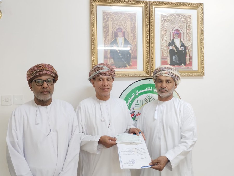 Omani Authority for Charitable Works receives generous donation for ...