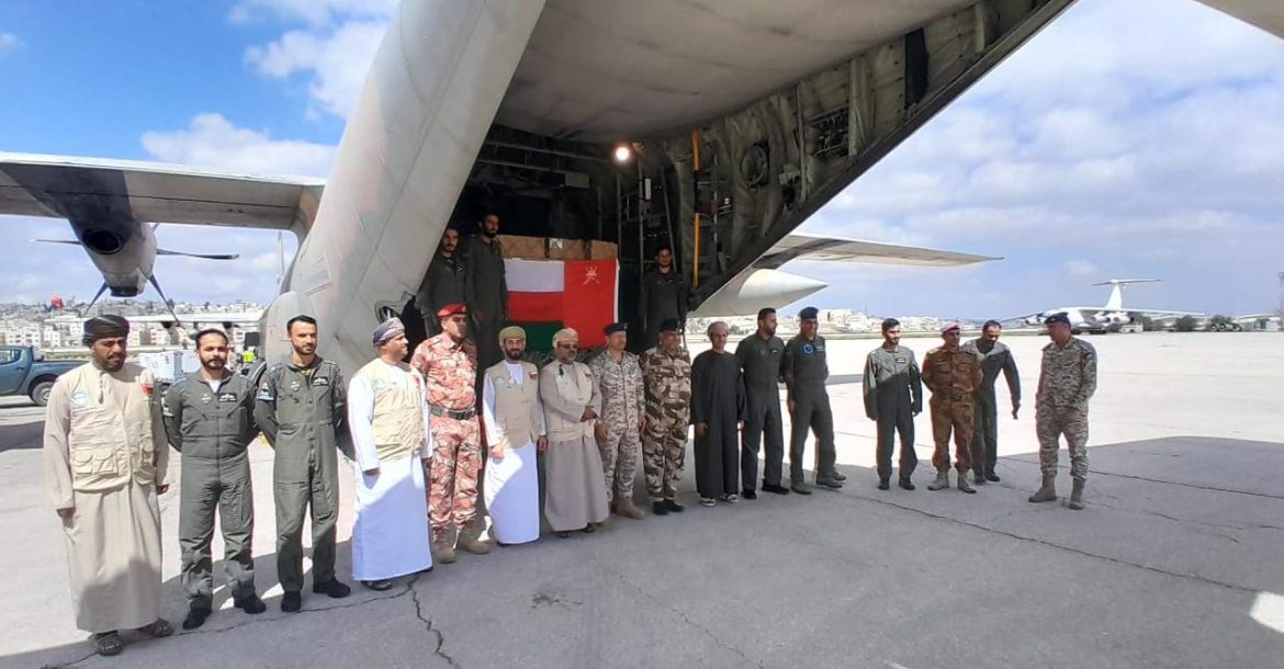 Upon His Majesty’s orders Oman sends humanitarian aid for Gaza Strip ...