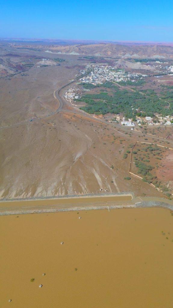 Madha dams retain over 3 million cubic meters of rainwater in Oman ...