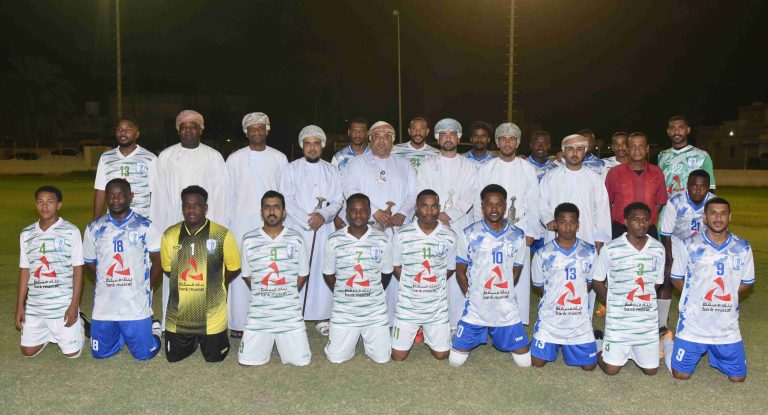 Bank Muscat inaugurates lighting project for Al Haram Sports Team in ...
