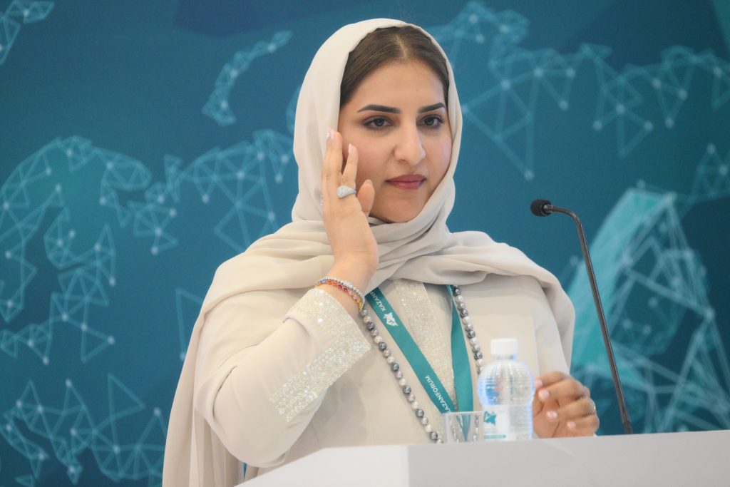 Amal Al Raisi represents Oman in Russia's economic forum in Kazan - The ...