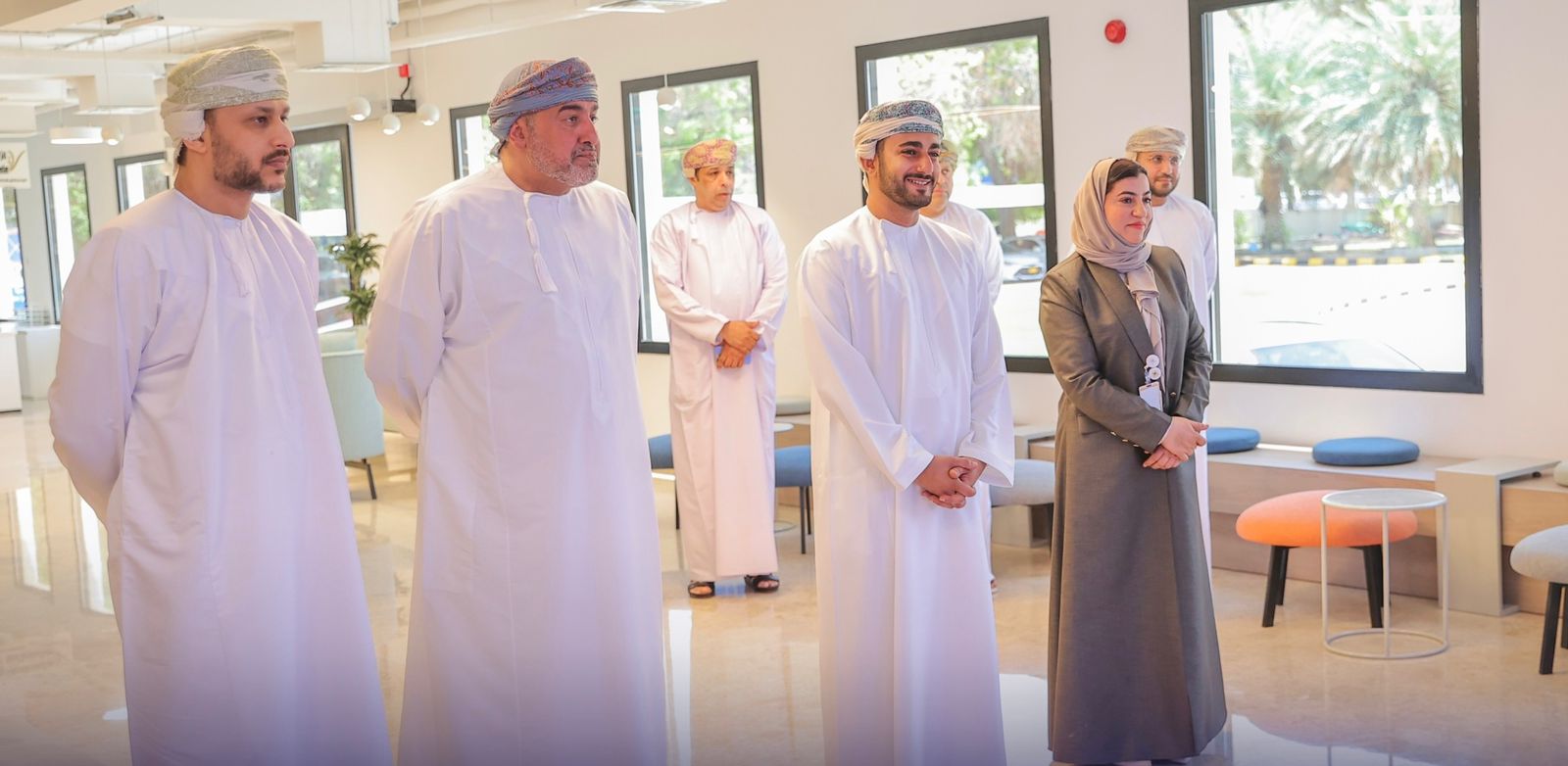 HH Sayyid Theyazin visits SMEs Development Authority - The Arabian ...