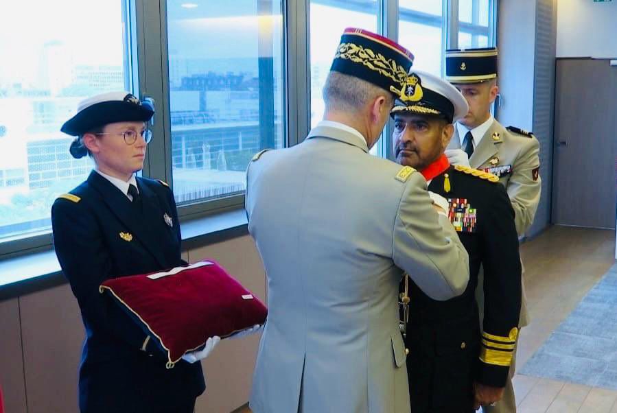 SAF Chief of Staff Lt-General Abdullah Al Raisi receives France’s ...