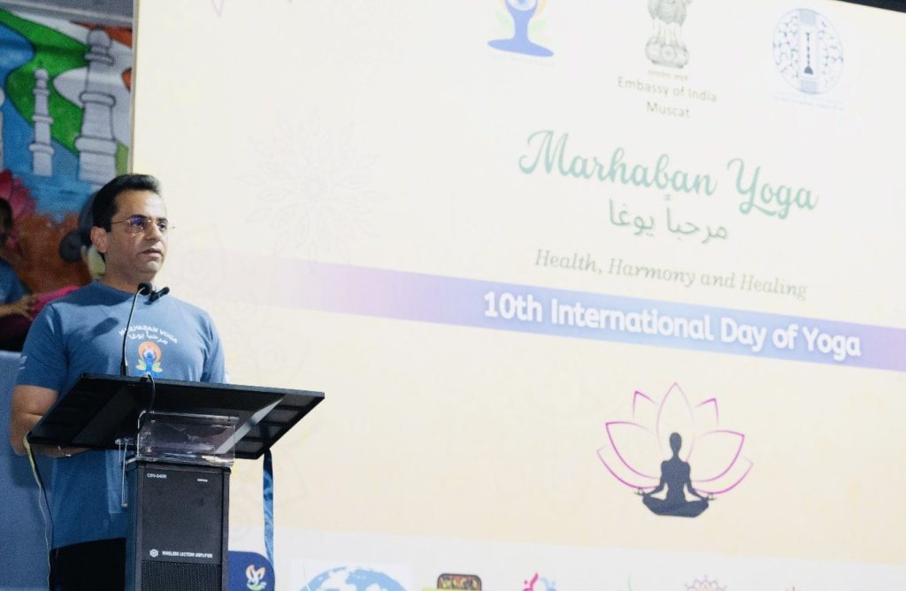 Indian Embassy in Oman hosts mega yoga demonstration to celebrate ...
