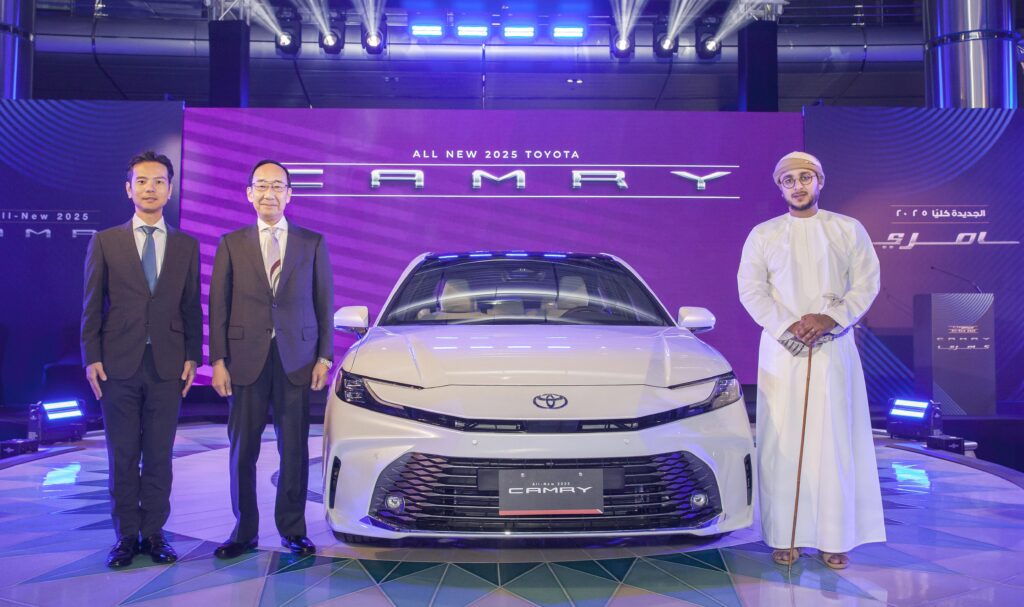 Saud Bahwan Automotive unveils the stylish & luxurious Toyota Camry ...