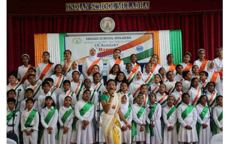 Indian School Muladha celebrates 78th Independence Day - The Arabian ...