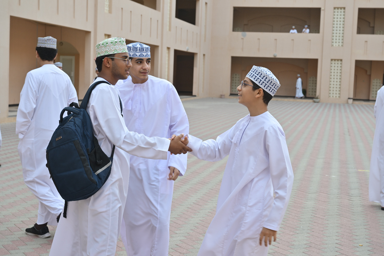 Excitement runs high as students in Oman return to school for new term ...