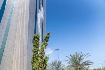 Madayn tests drone technology for building cleaning at Knowledge Oasis ...