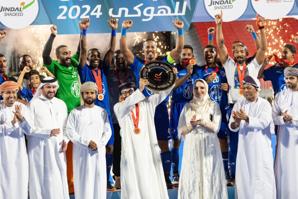 Al-Amerat Club wins historic Hockey League Shield in first-ever ...