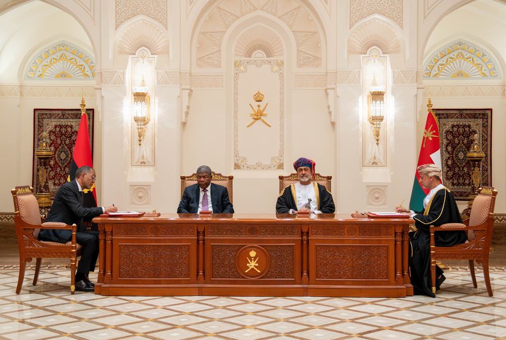 HM The Sultan, President of Angola grace signing of agreement, MoUs ...