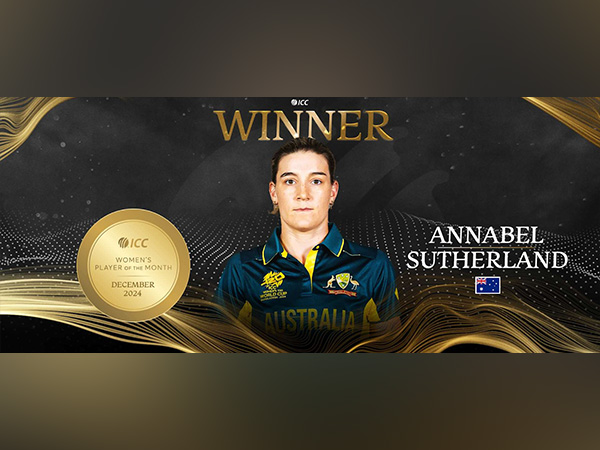 Australia's Annabel Sutherland crowned as ICC Women's Player of the ...
