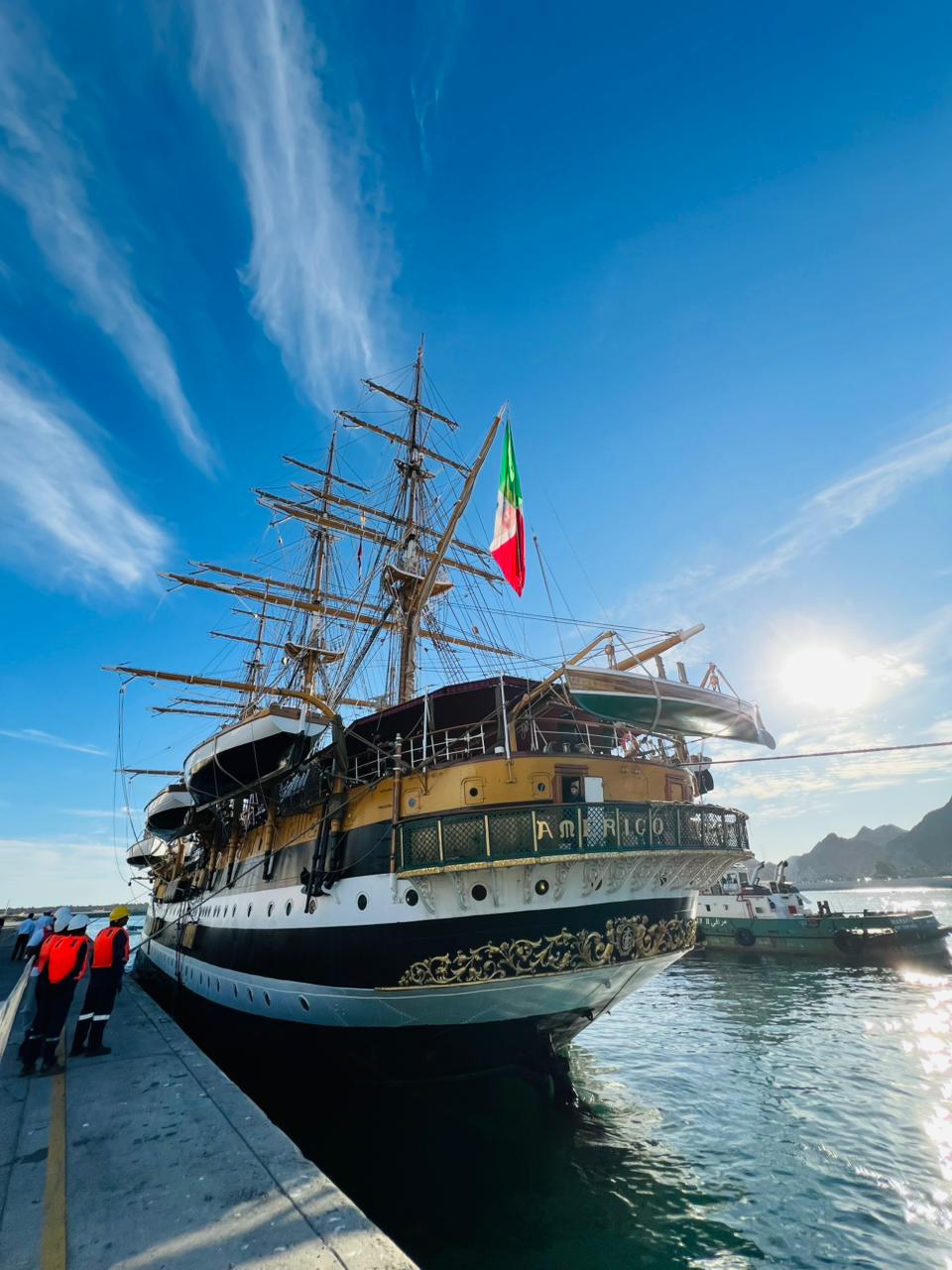 ‘World’s most beautiful ship’ Amerigo Vespucci arrives in Muscat - The ...