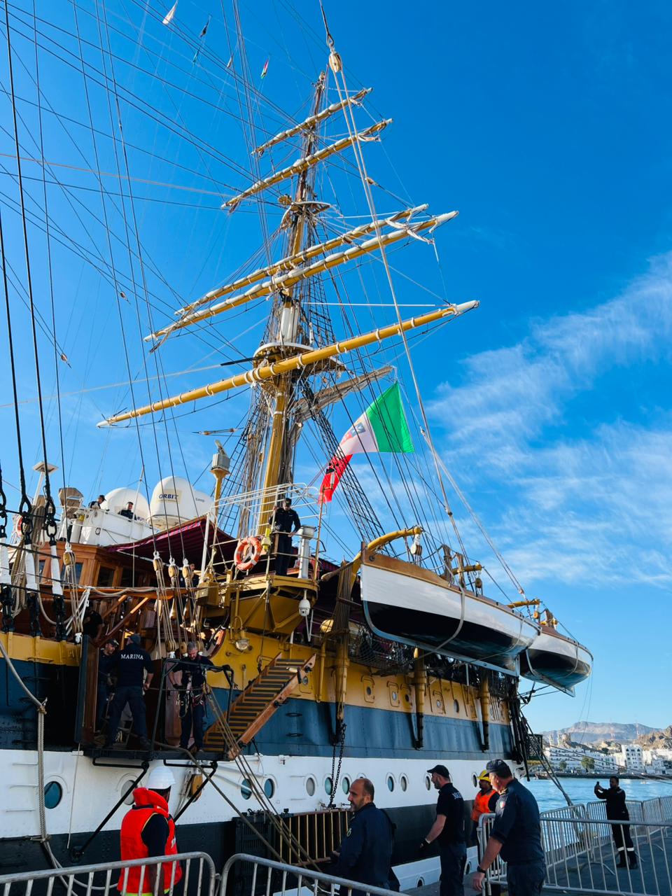 ‘World’s most beautiful ship’ Amerigo Vespucci arrives in Muscat - The ...