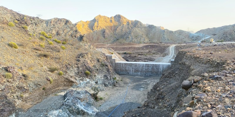 RO 60,000 Wadi Baiha Dam in Oman officially completed, promising water ...