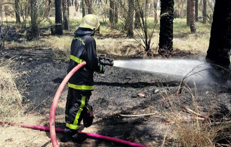 CDAA firefighters contain farm fire in Oman’s Bahla Wilayat - The ...