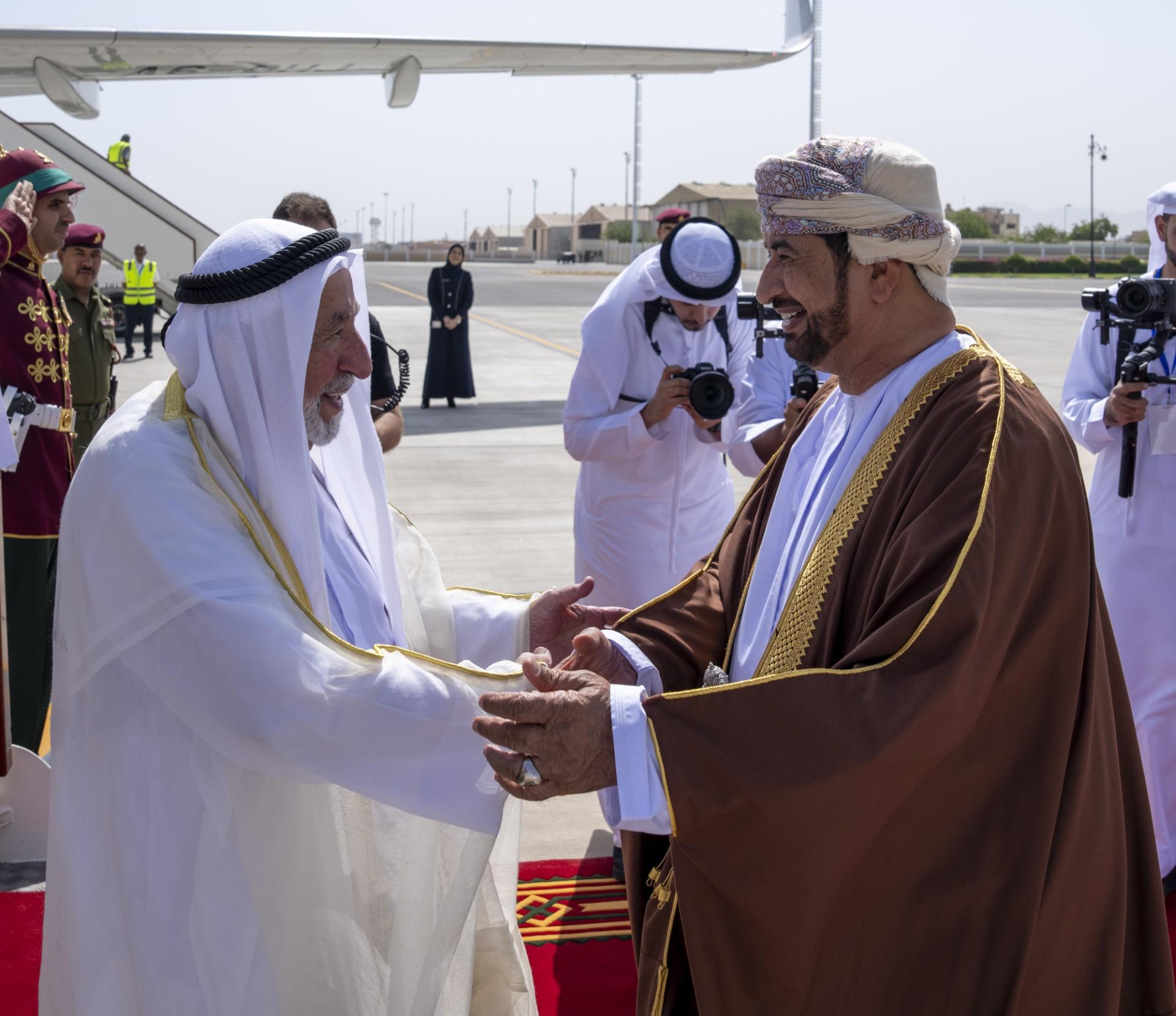 Ruler of Sharjah HH Sheikh Dr. Sultan bin Muhammad Al Qasimi arrives in ...