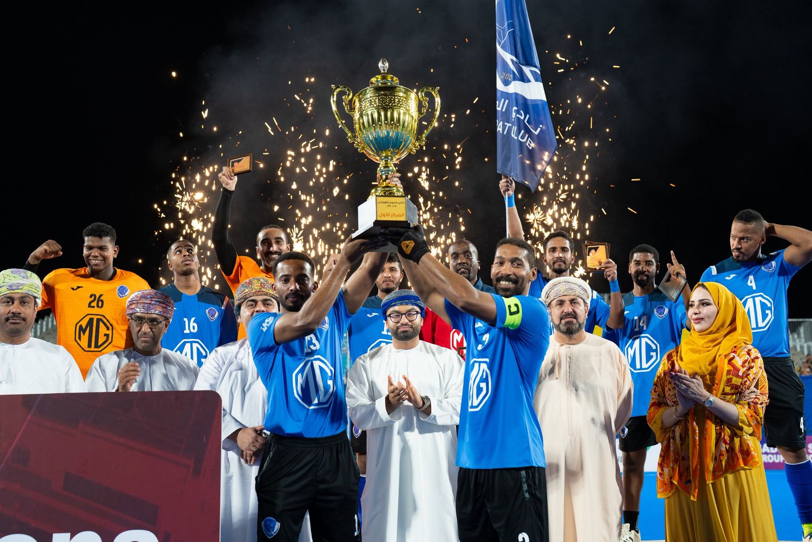 Al Amerat Club wins Hockey Super Cup title, achieves historic treble ...